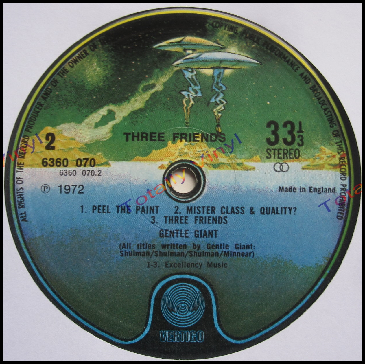 Totally Vinyl Records || Gentle Giant - Three friends LP Totally Vinyl Records || Gentle Giant - Three friends LP