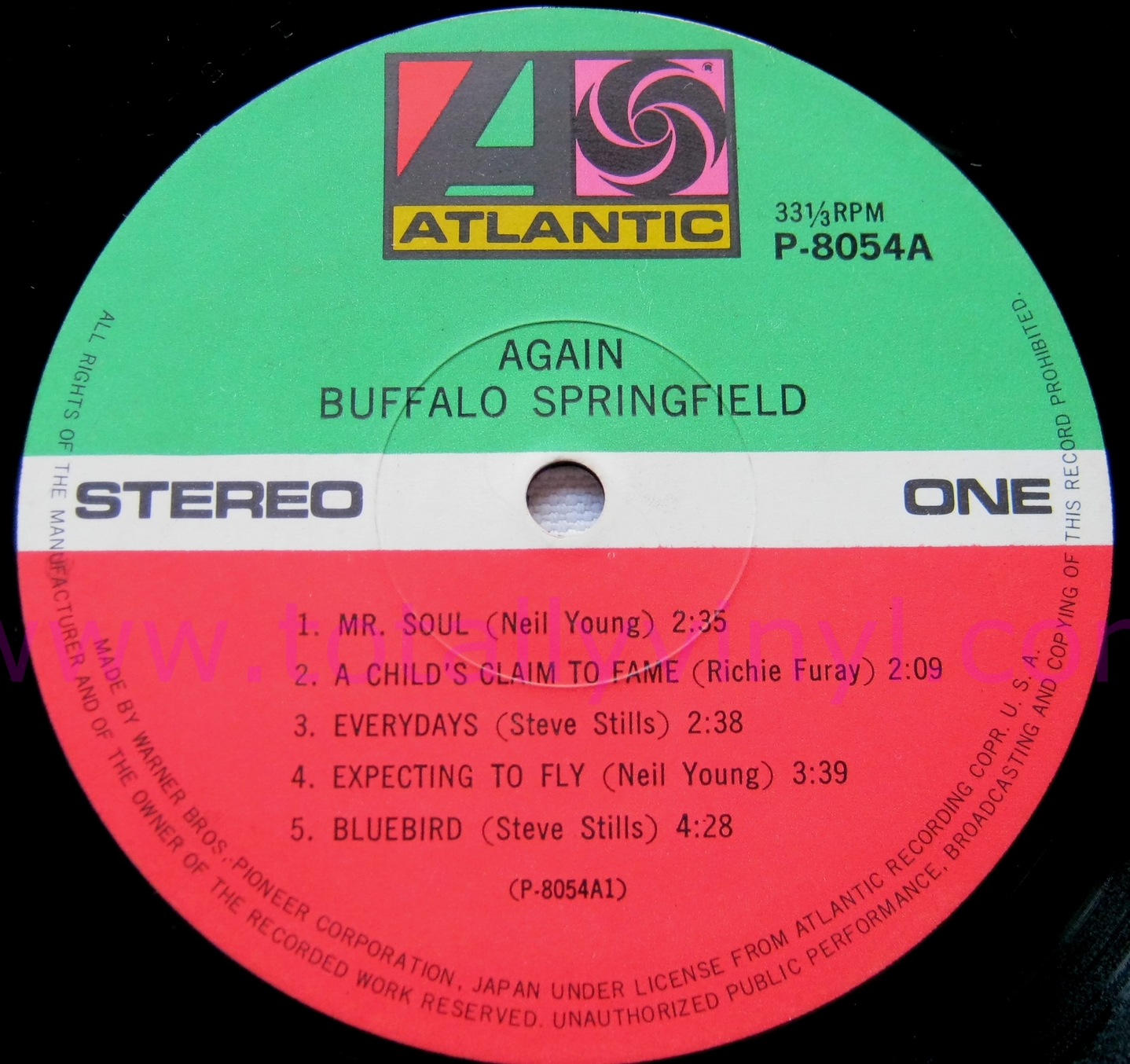 Totally Vinyl Records || Buffalo Springfeild - Buffalo Springfield ...