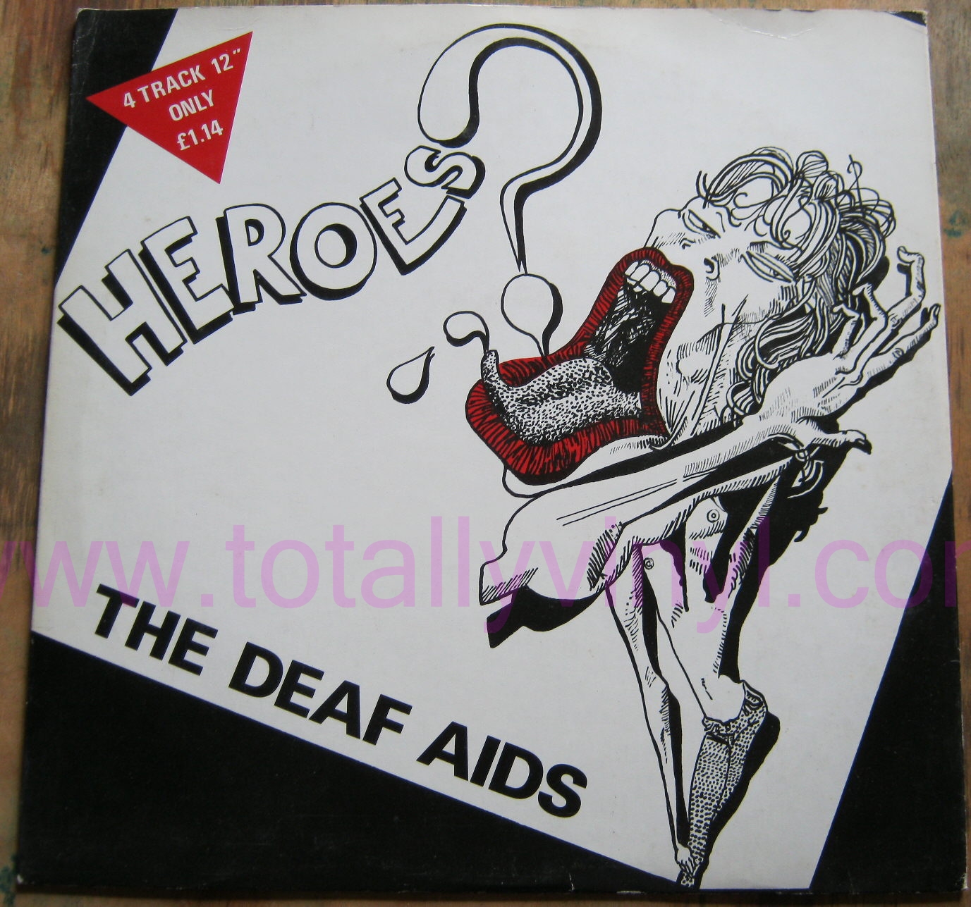 Totally Vinyl Records || Deaf Aids, The - Heroes 12 inch Picture Cover