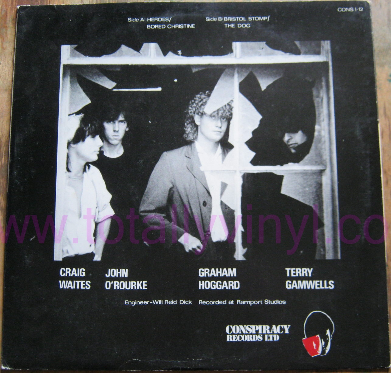 Totally Vinyl Records || Deaf Aids, The - Heroes 12 inch Picture Cover