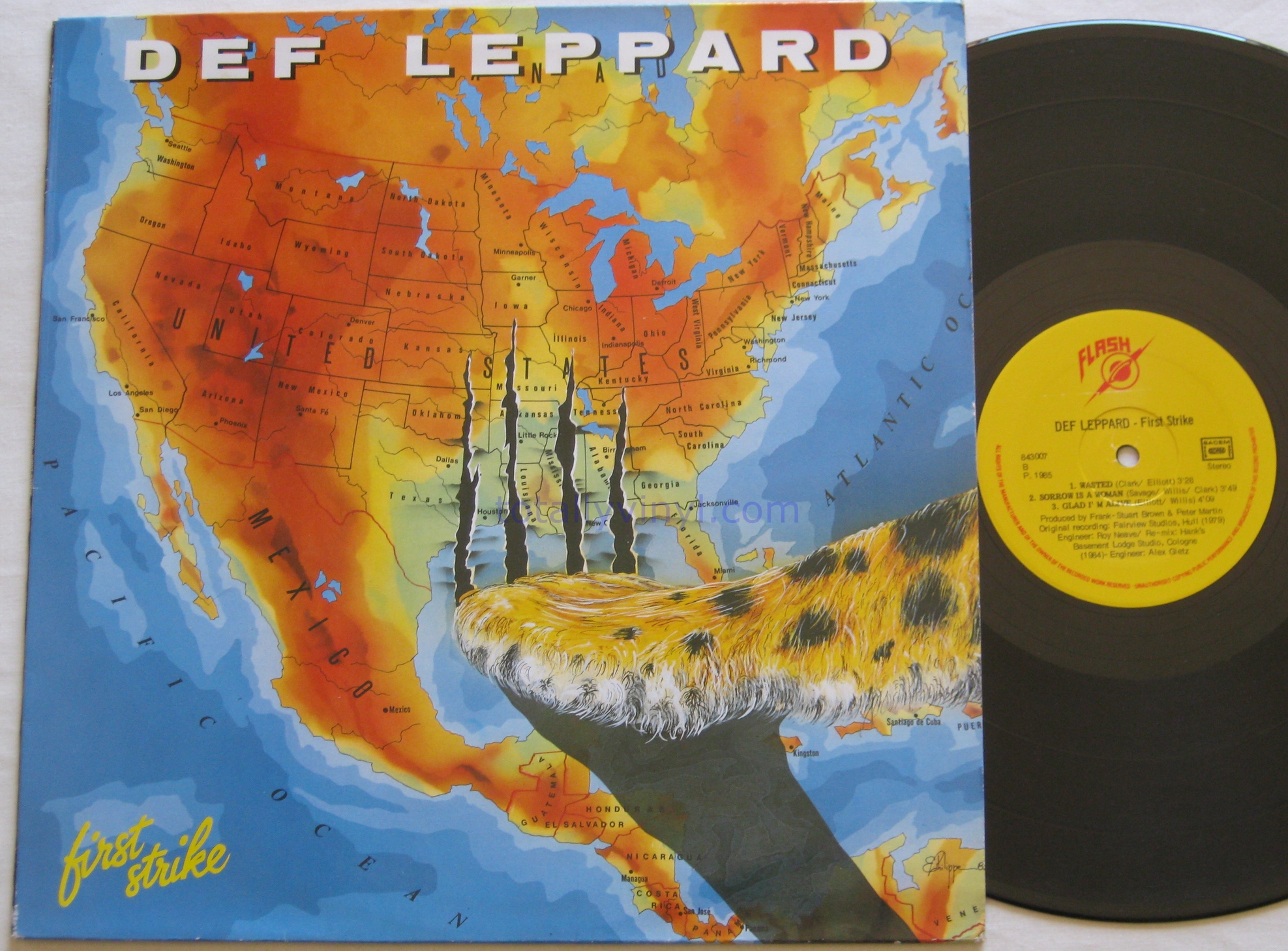 Totally Vinyl Records || Def Leppard - First Strike LP