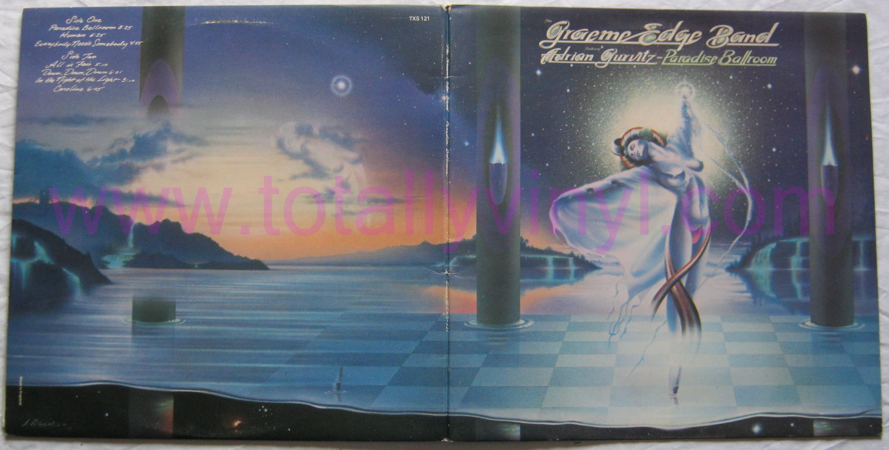 Totally Vinyl Records || Edge Band featuring Adrian Gurvitz, Graeme ...