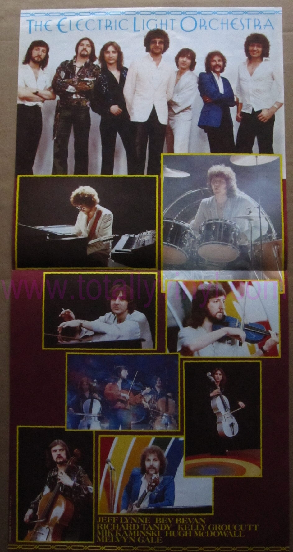 Totally Vinyl Records || Electric Light Orchestra - Discovery LP Poster ...