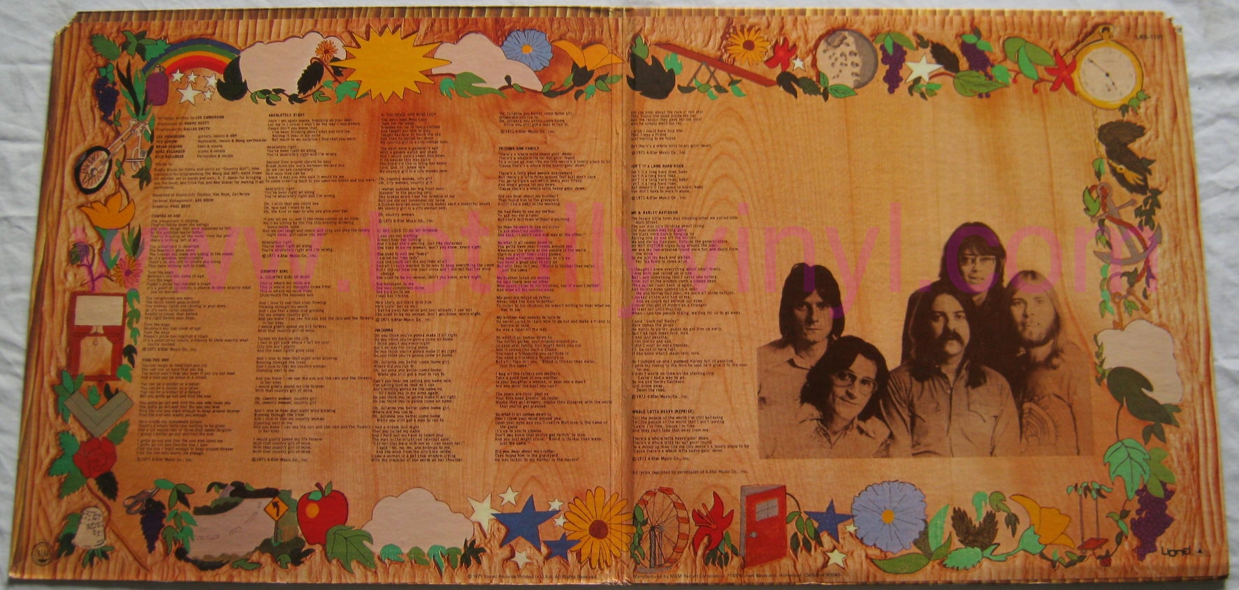 Totally Vinyl Records || Five Man Electrical Band - Coming of age LP ...