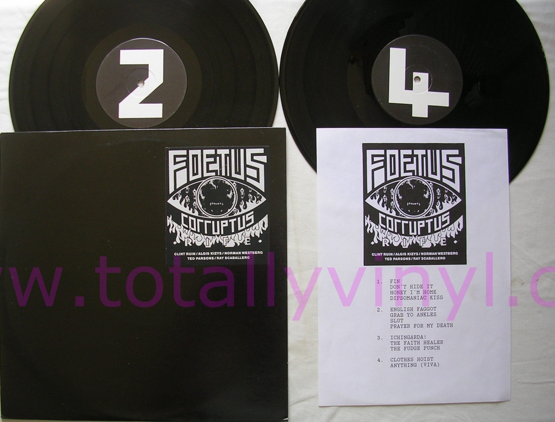 Totally Vinyl Records || Foetus Corruptus - Rife LP