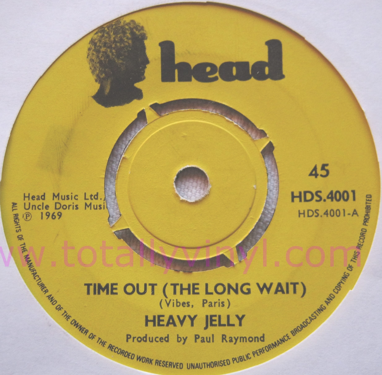 Totally Vinyl Records || Heavy Jelly - Time out (the long wait) / Chewn ...