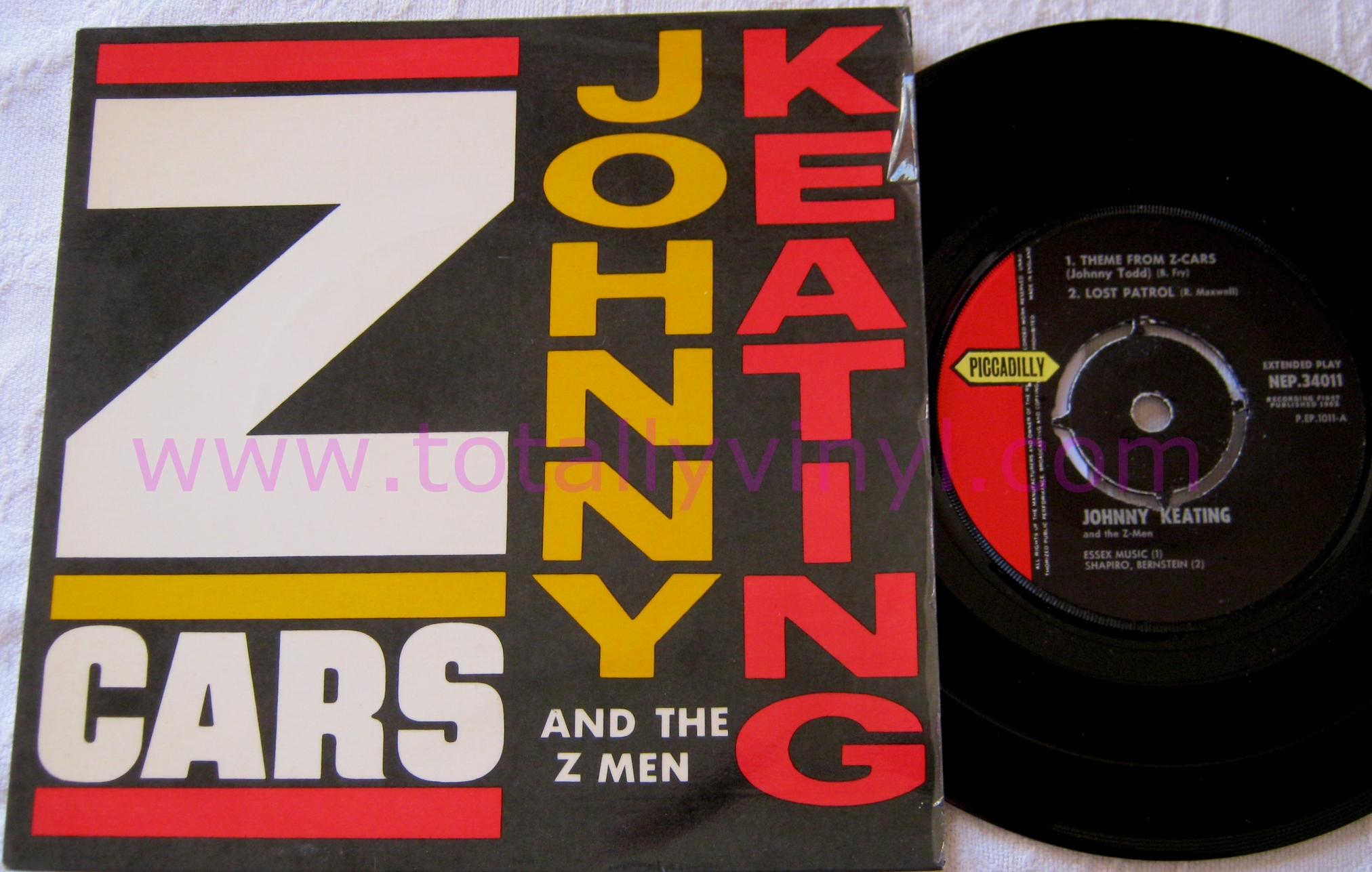 Totally Vinyl Records || Keating & the Z Men, Johnny - Z cars:Theme ...