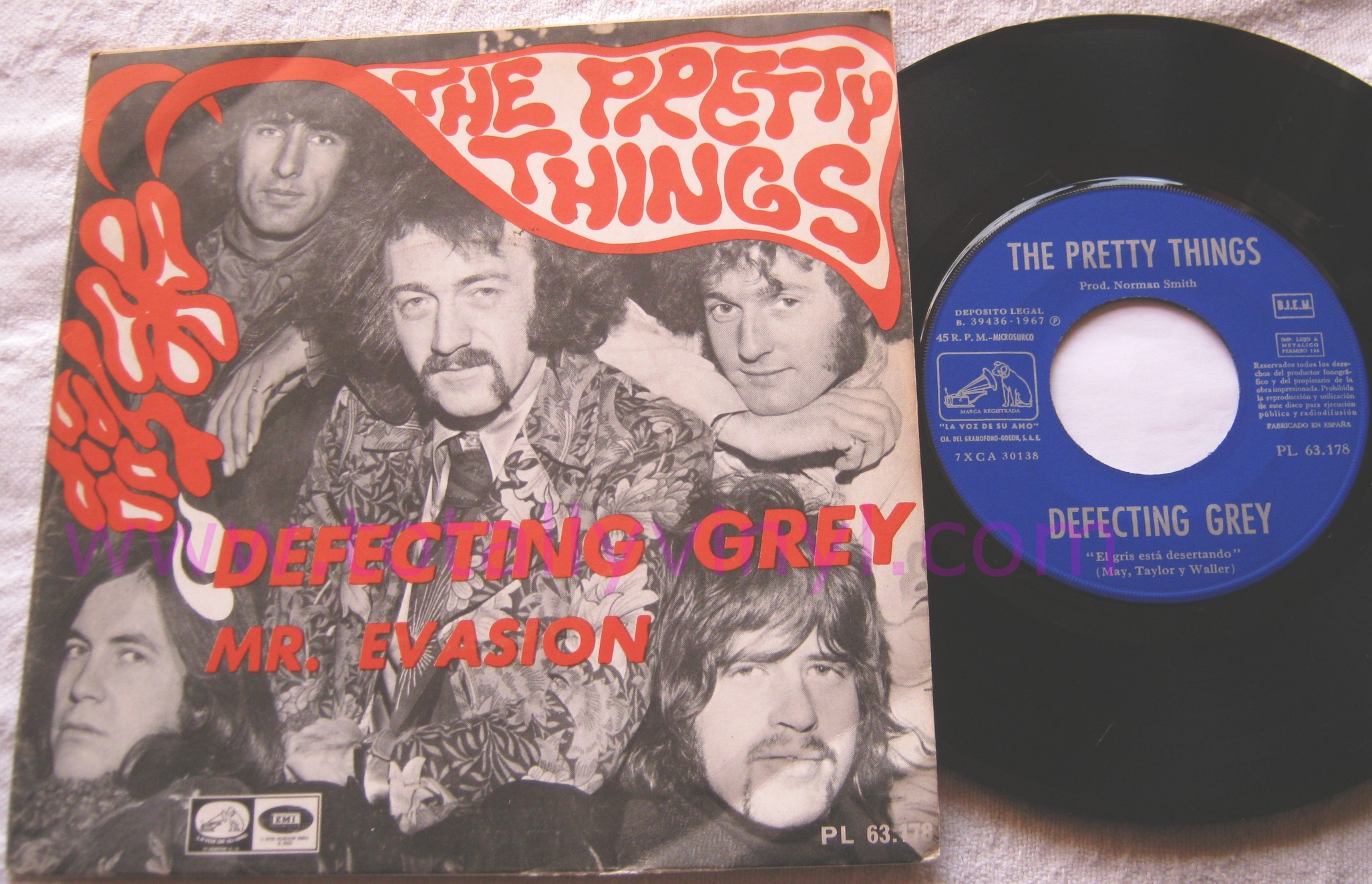 Totally Vinyl Records || Pretty Things, The - Defecting grey 7 inch ...