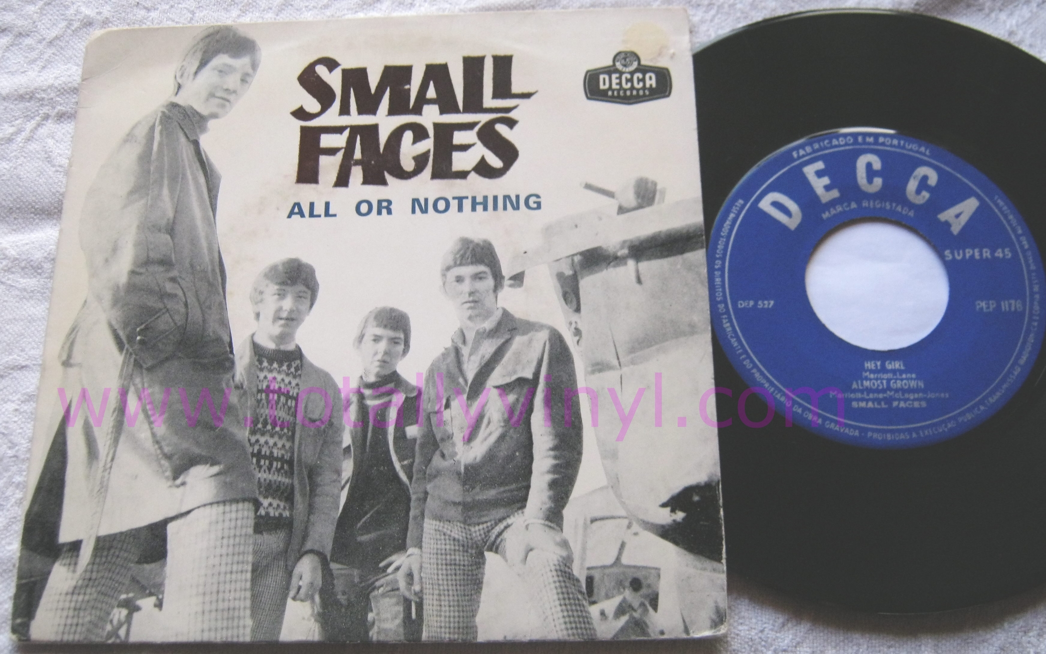 Totally Vinyl Records || Small Faces - EP: All or nothing ...