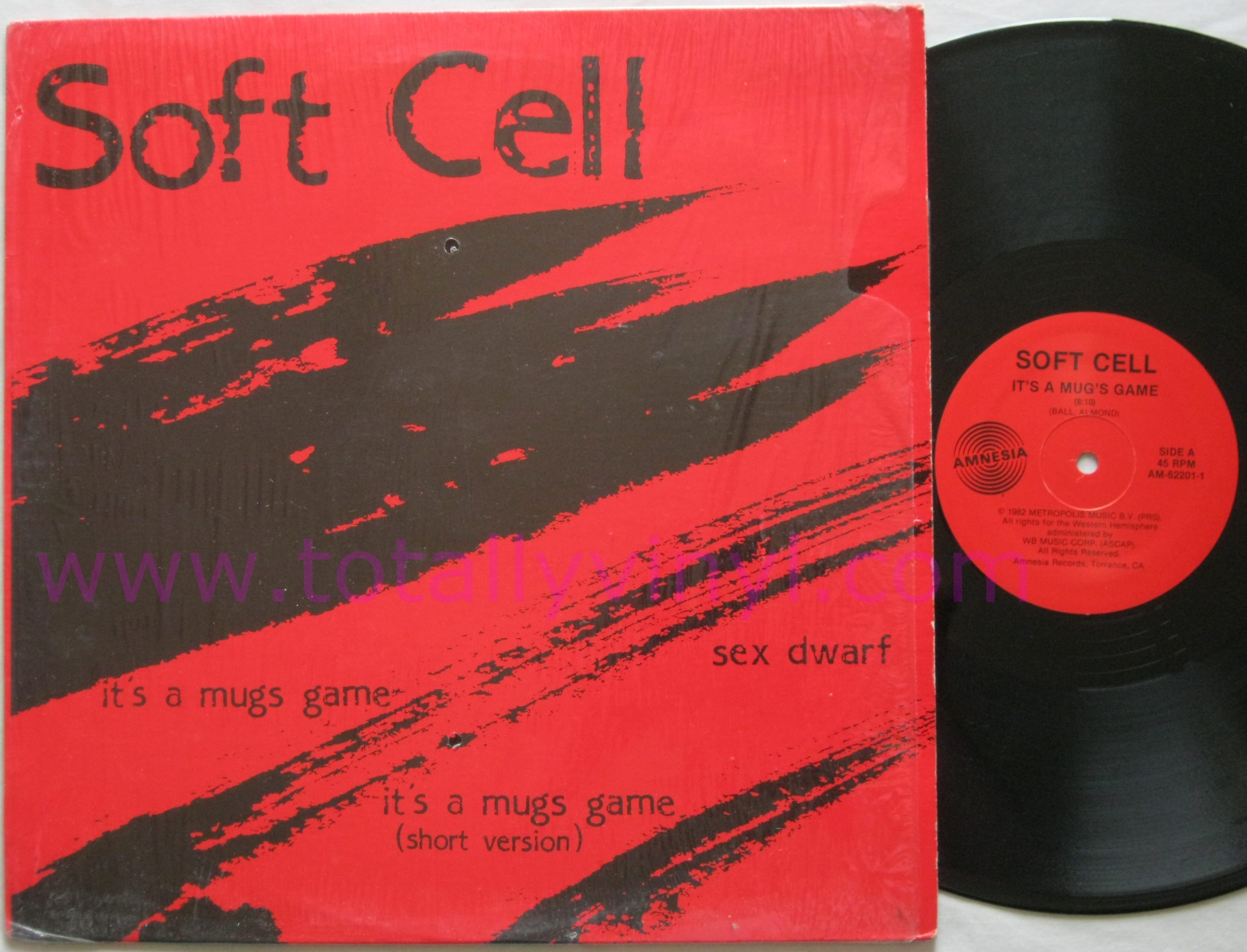Totally Vinyl Records || Soft Cell - It's A Mug's Game (2 Mixes) 12 ...