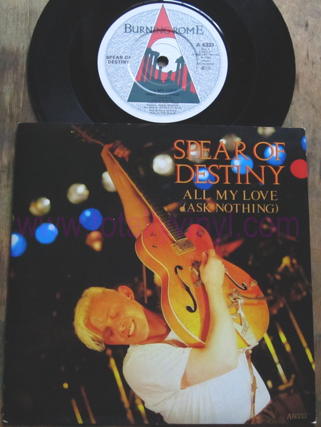 Totally Vinyl Records || Spear of Destiny - All my love (ask nothing) 7 ...