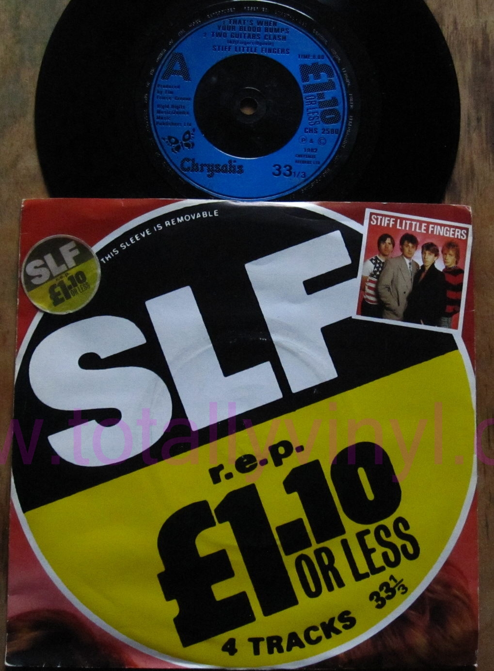 Totally Vinyl Records || Stiff Little Fingers - Listen / That's when ...