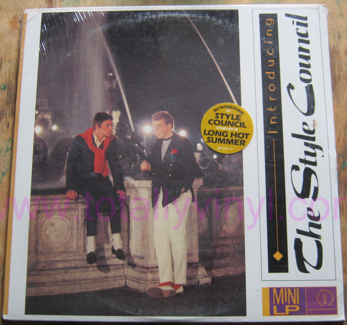 Totally Vinyl Records || Style Council, The - Introducing LP Sealed Sticker