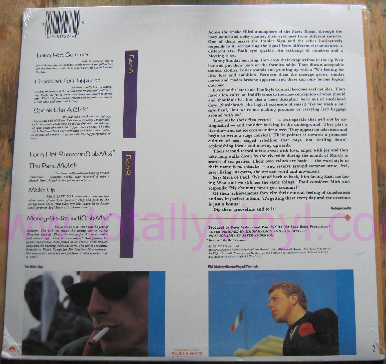 Totally Vinyl Records || Style Council, The - Introducing LP Sealed