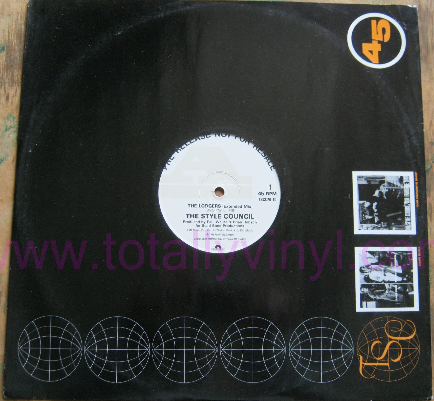 Totally Vinyl Records || Style Council, The - The lodgers (extended mix ...