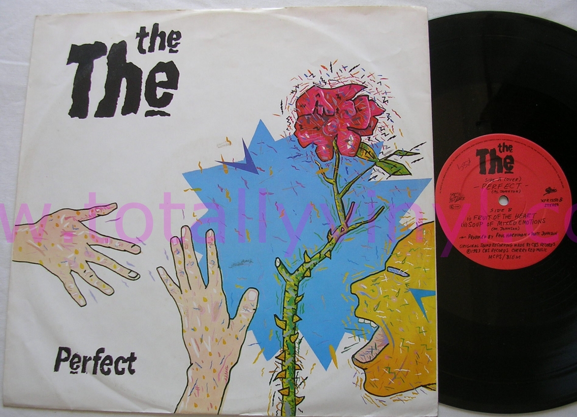 Totally Vinyl Records || The The - Perfect 12 inch Promotional Cover ...