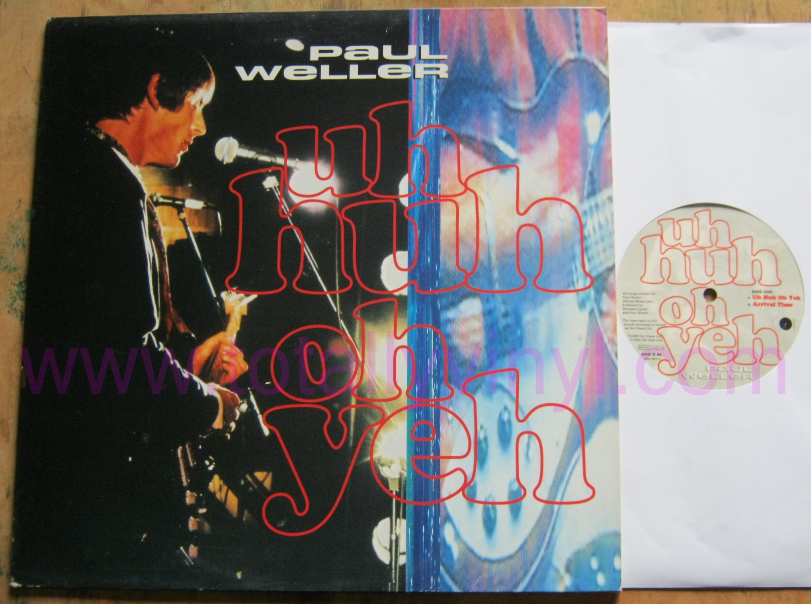 Totally Vinyl Records || Weller, Paul - Uh huh oh yeh 12 inch Picture Cover