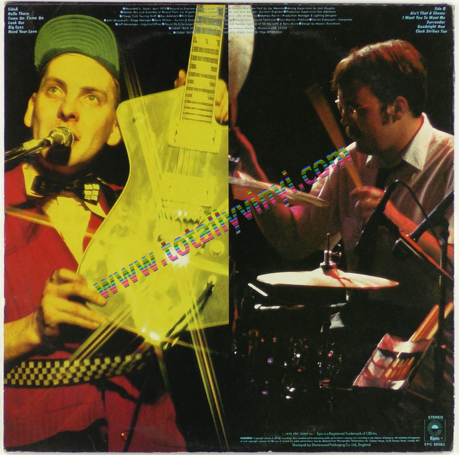 Totally Vinyl Records || Cheap Trick - Cheap Trick at the Budokan ...