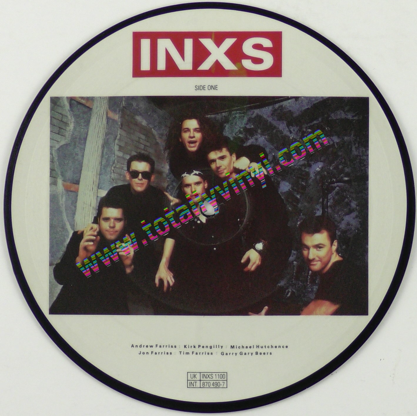 Totally Vinyl Records || Inxs - Never tear us apart 7 inch Picture Disc