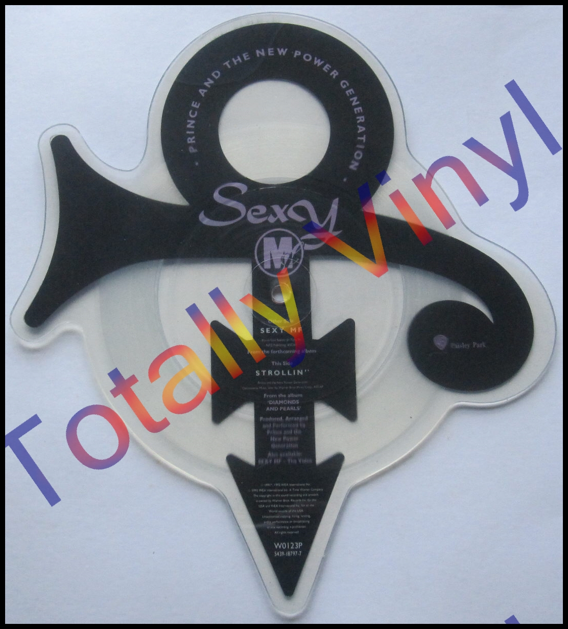 Totally Vinyl Records || Prince - Sexy MF 7 Inch Picture Disc Shaped Vinyl
