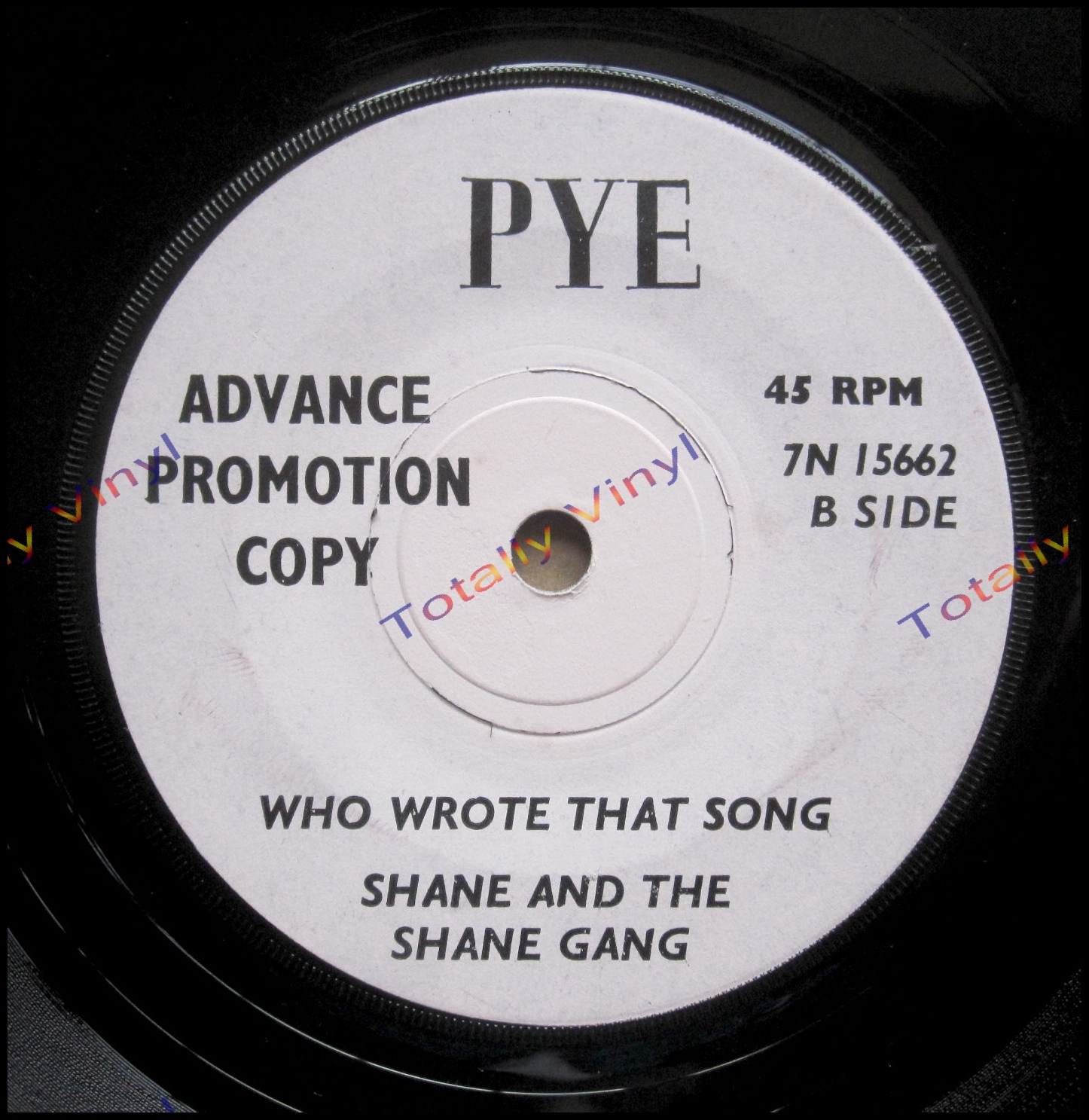 Totally Vinyl Records || Shane and the Shane Gang - Whistle stop / Who ...
