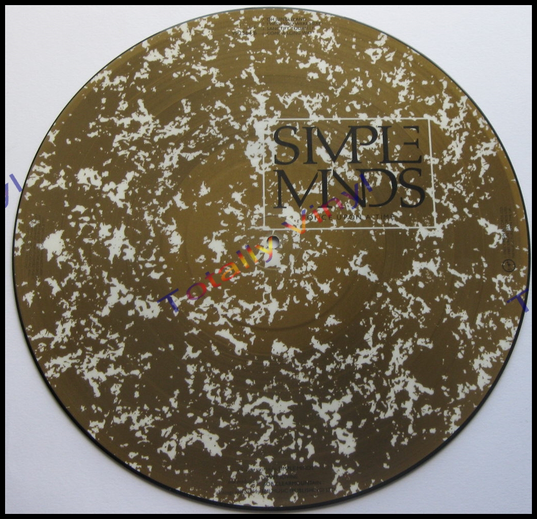 Totally Vinyl Records || Simple MInds - Once upon a time Insert LP ...