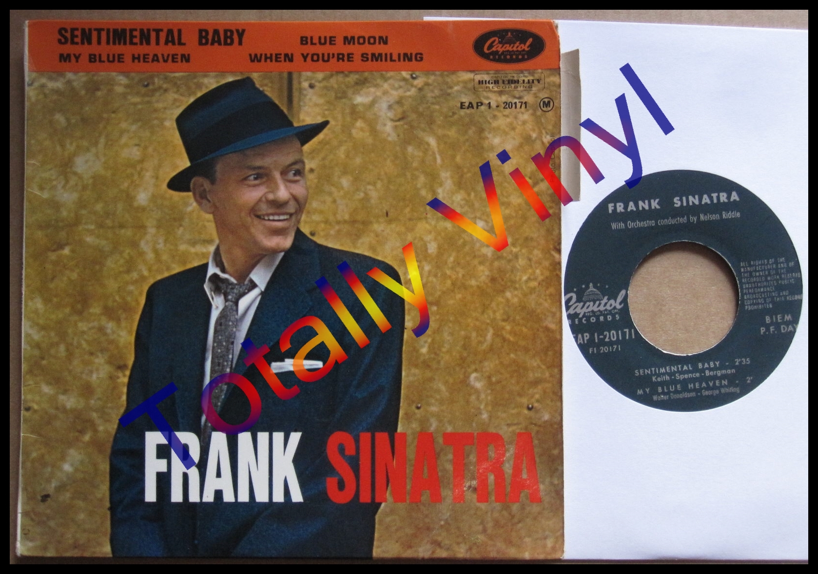Totally Vinyl Records || Sinatra, Frank - EP: Sentimental baby / My ...