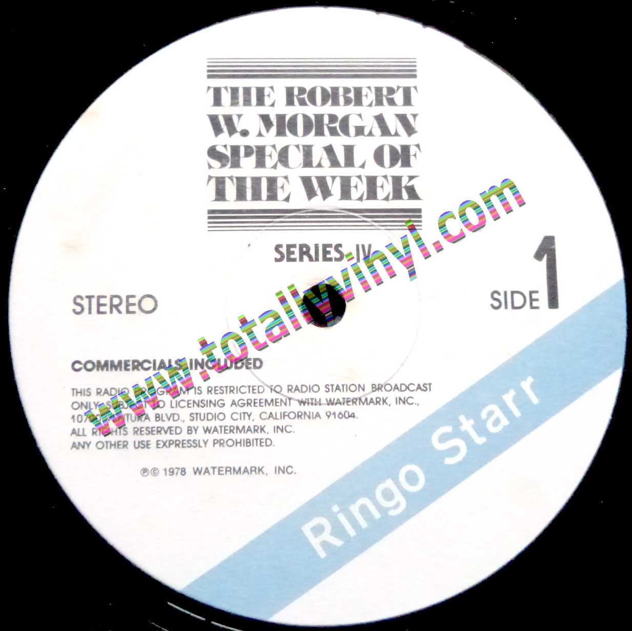 Totally Vinyl Records || Starr, Ringo - The Robert W Morgan special of ...