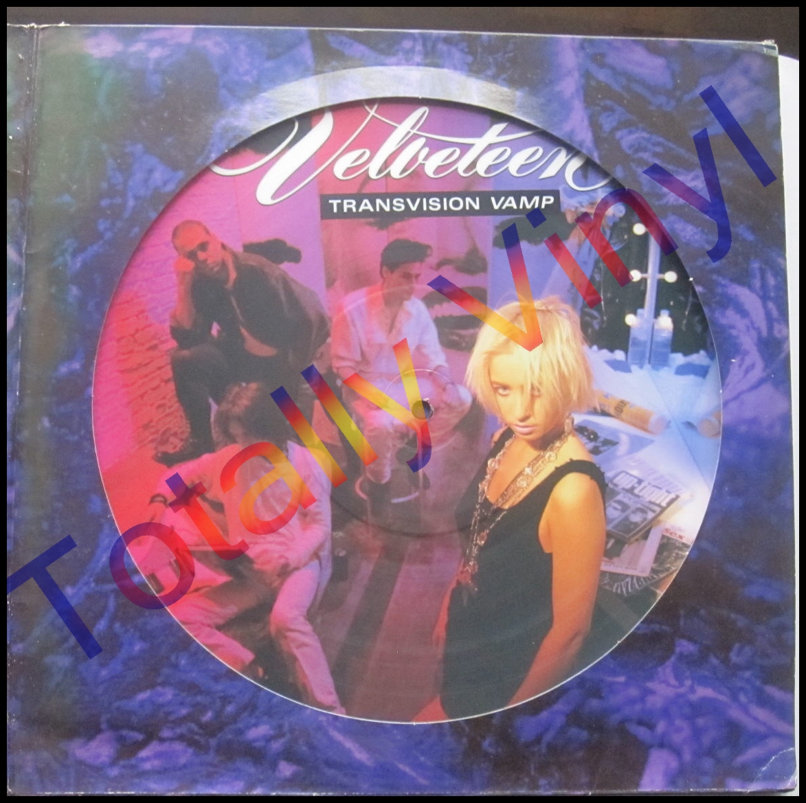 Totally Vinyl Records || Transvision Vamp - Velveteen LP Picture Disc ...